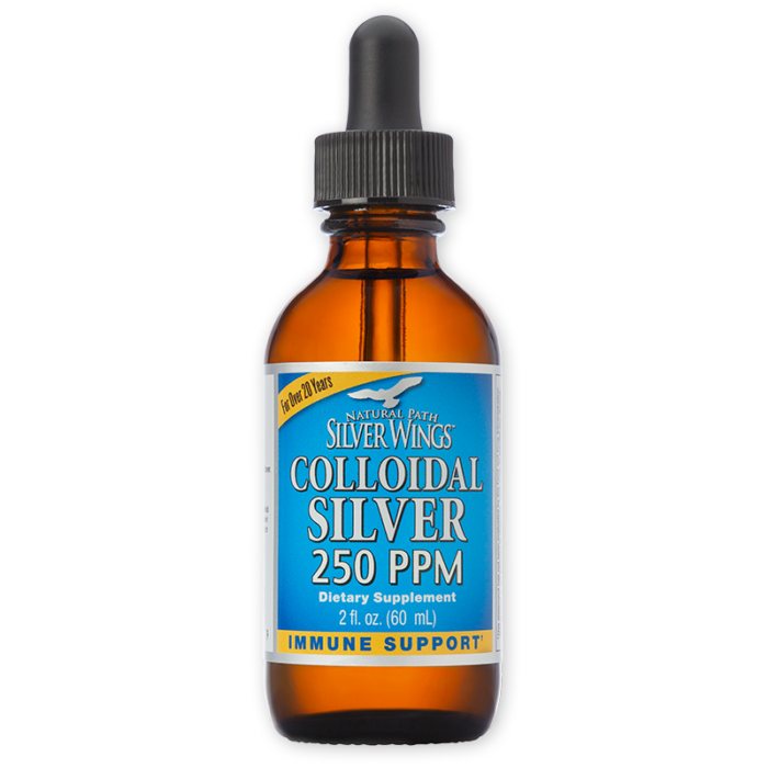 Colloidal Silver 250 PPM - Natural Path Silver Wings
